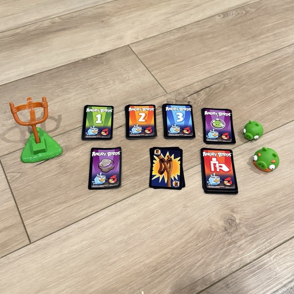 Mattel | Bird | Angry Birds Mixed Lot Replacement Pieces Blocks Cards ...